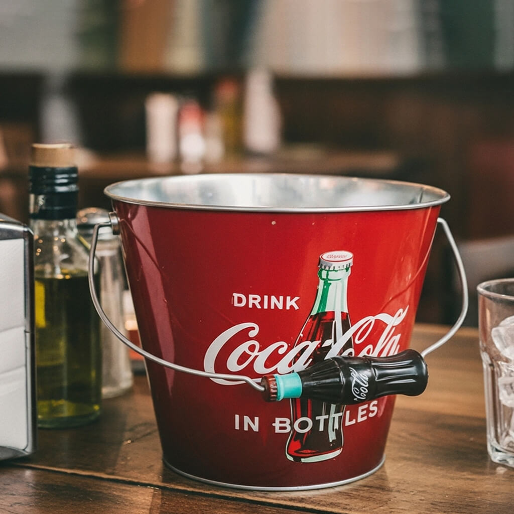 Custom Coca Cola Ice Buckets for Brand Promotions