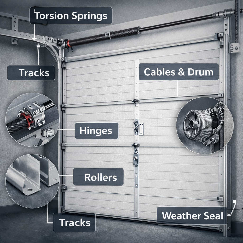 Fornecedor de peças para portas de garagem | Como escolher um parceiro ...