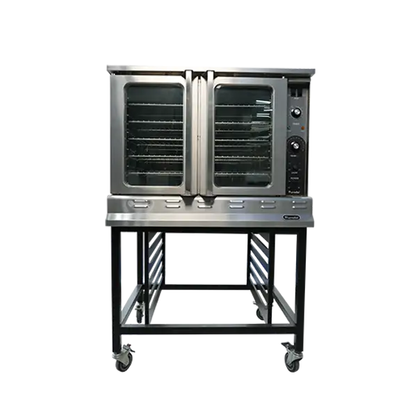 Max Series 6-Rack Gas Convection Oven with Stand for Restaurant | SHINELONG