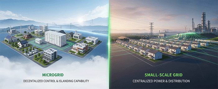 The Distinction Between Microgrids and Small-scale Grids | GSL Energy
