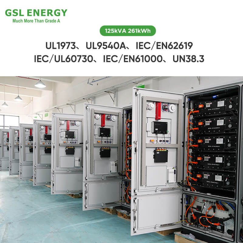 GSL Energy 125kW/261kWh All-in-One High-Voltage Liquid-Cooled ...