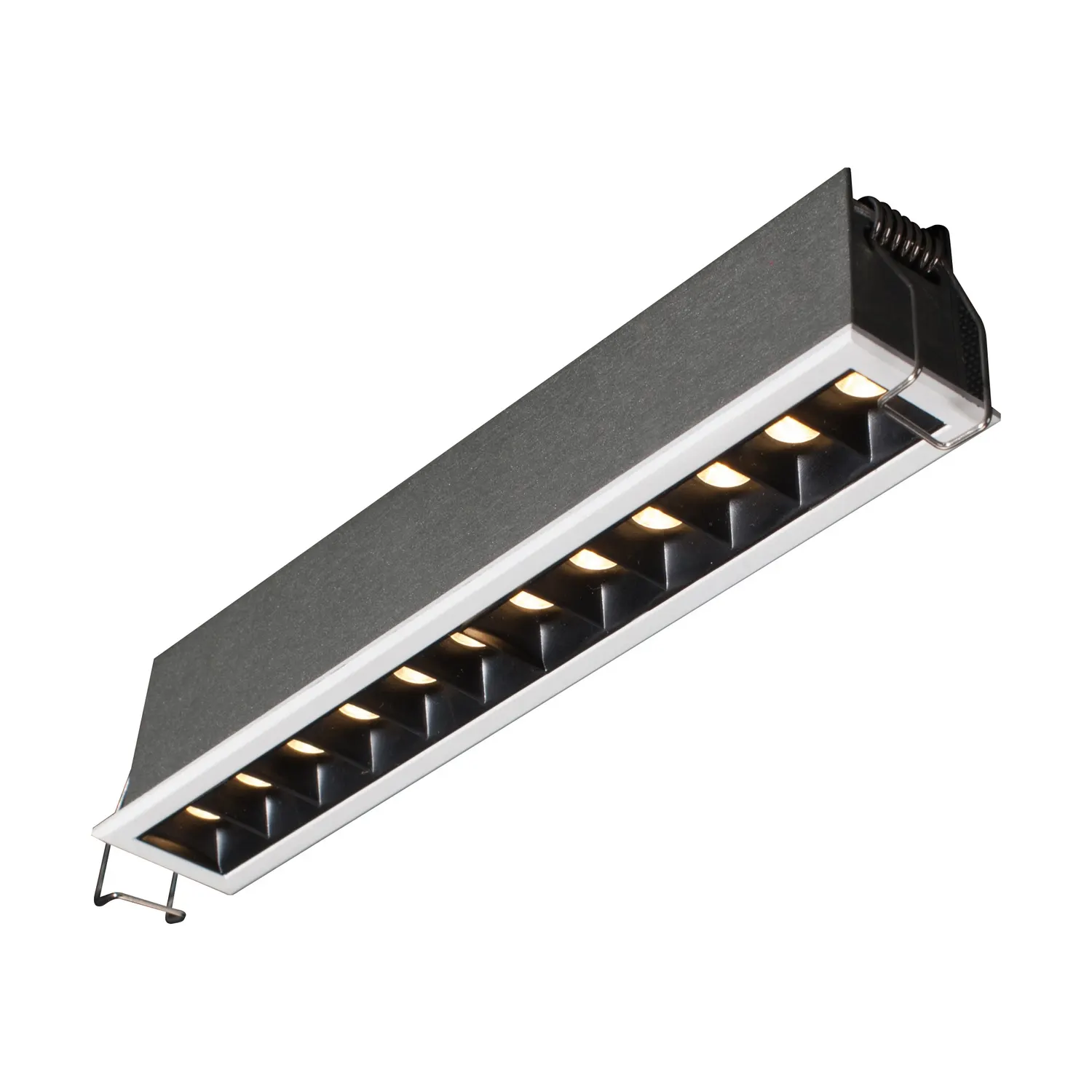 3/6/12 Heads Black/White Shell Long Bar LED Downlights | Sehon