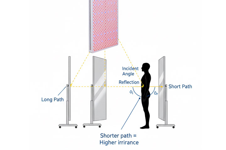 Specular Reflection Red Light Therapy Works: Optimize Reflected ...