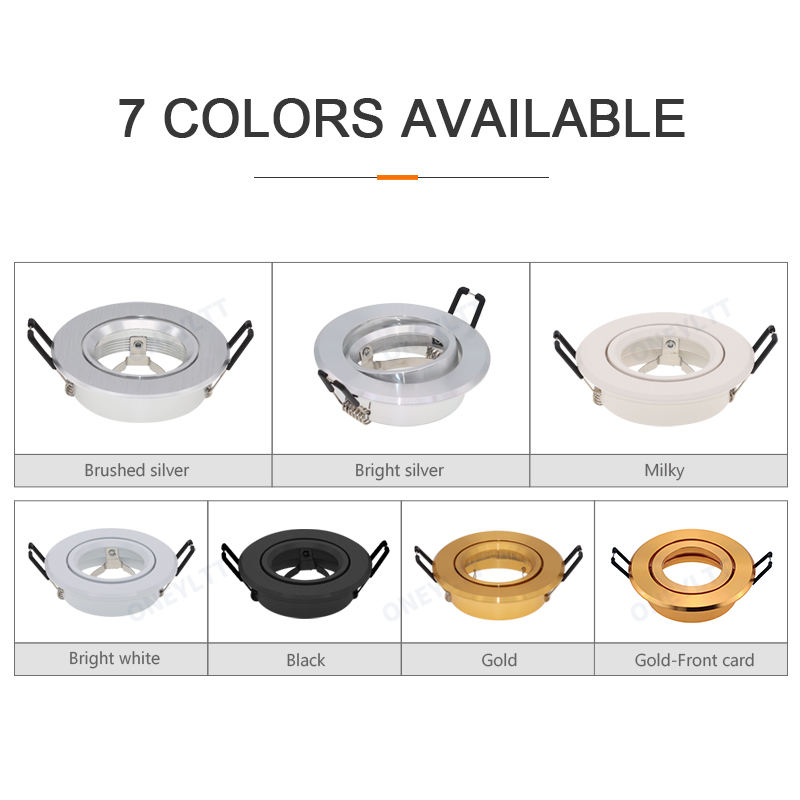 65mm Adjustable Spotlight Holder Frame Kit | Sehon