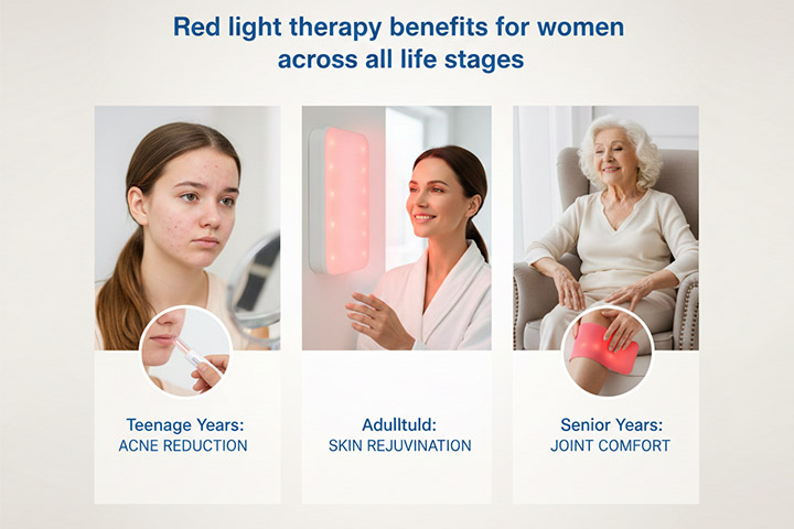 Red Light Therapy Benefits for Women Across Every Stage of Life ...