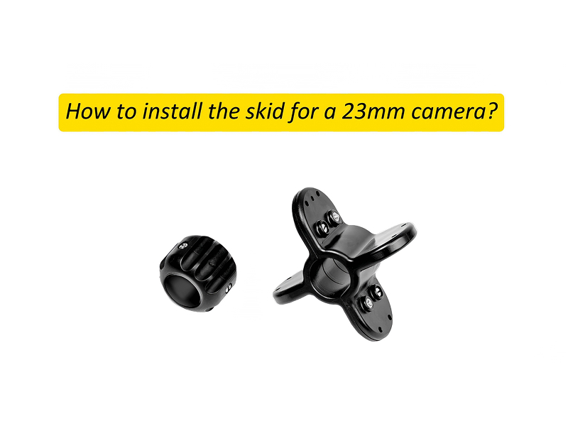 How to Install the Roller Skid for 33mm Pan&tilt Camera?