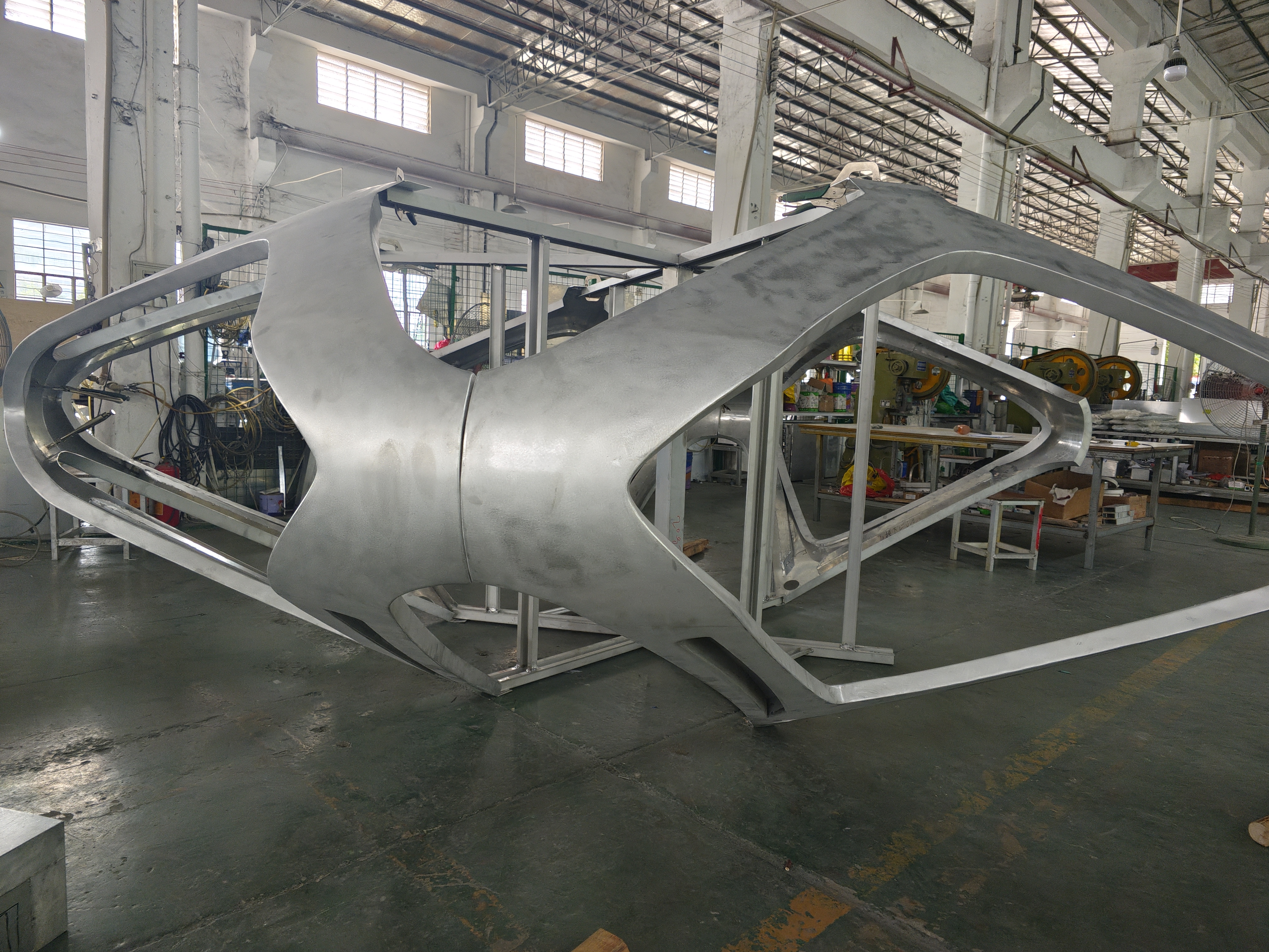 Hyperbolic Aluminum Sheet Forming, Shaping Artistic Aesthetic ...