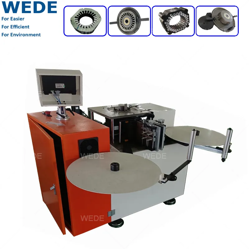 Induction Motor Paper Inserting Machine Stator Insulation | WEDE