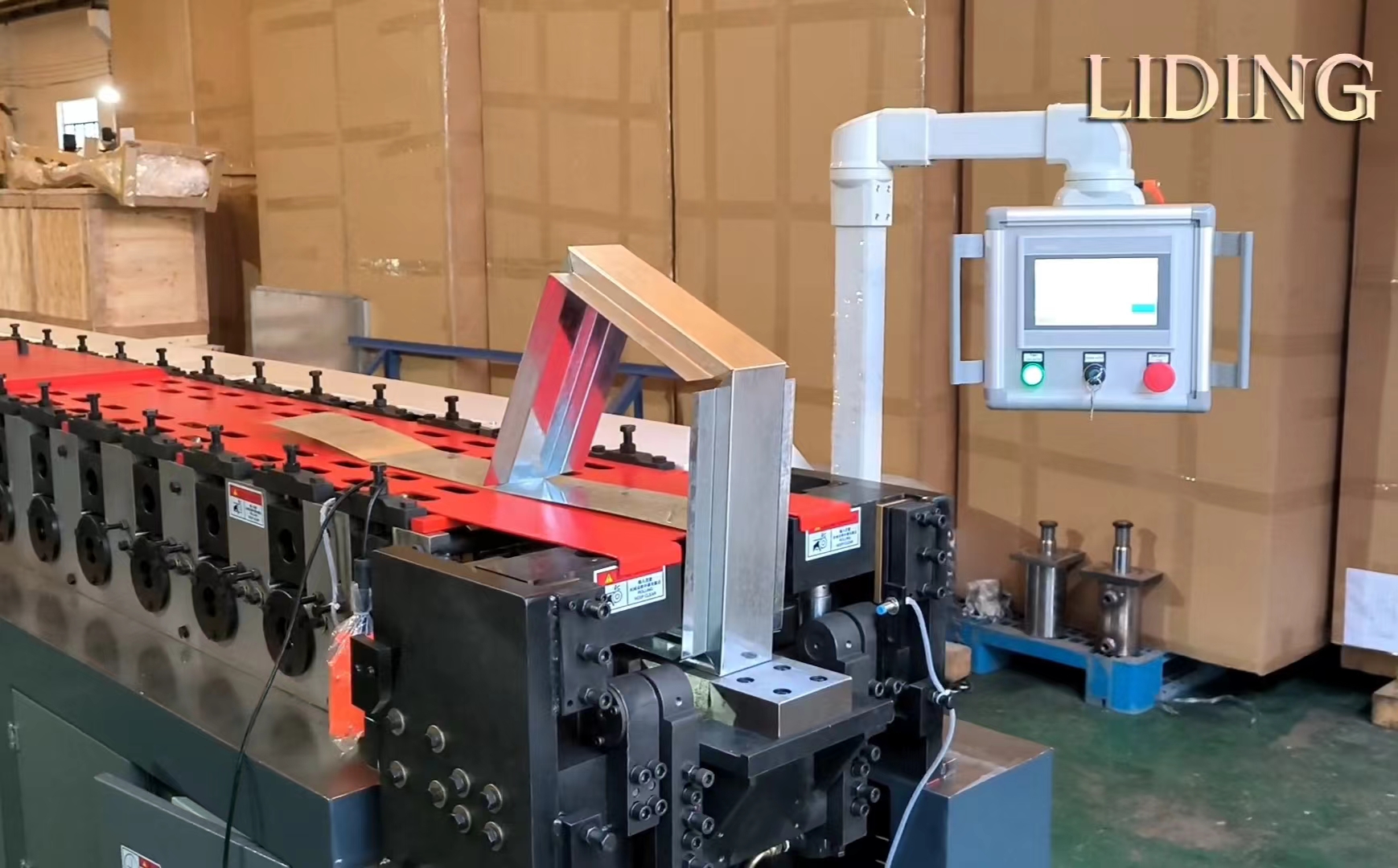 High - Performance Square Fire Damper Machine For Hvac Duct Systems