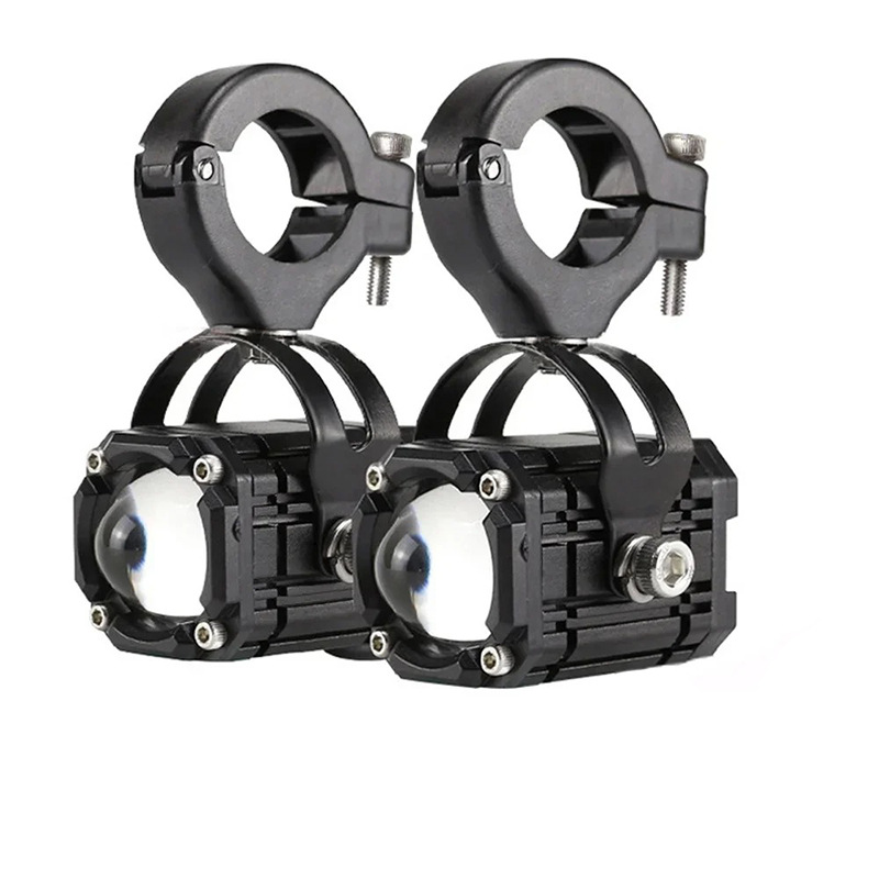 10-80v Strobe Led Spotlights Motorcycle Led Lights Two-color Lens ...