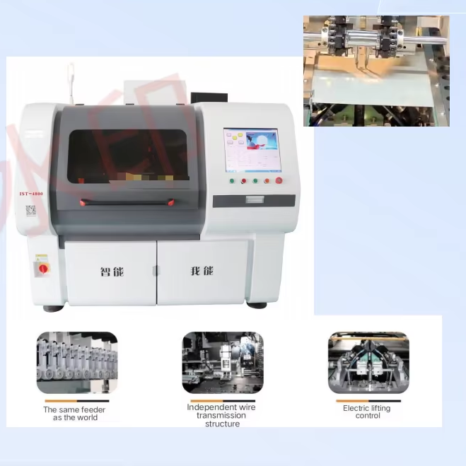 Máquina insertadora 4800 PLC con motor, automática, en línea, paralela ...