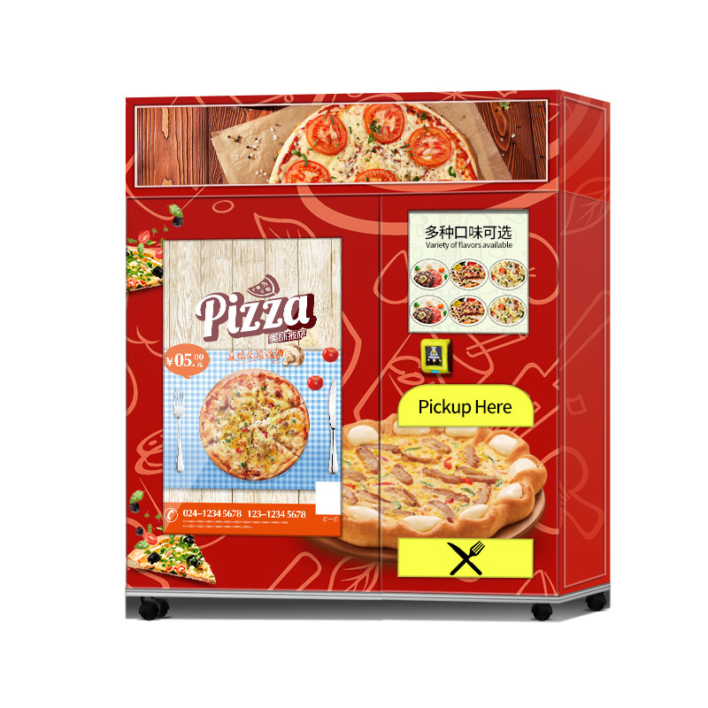 Haloo Vending Machines Manufacturer Vending Outdoor Pizza Robot ...