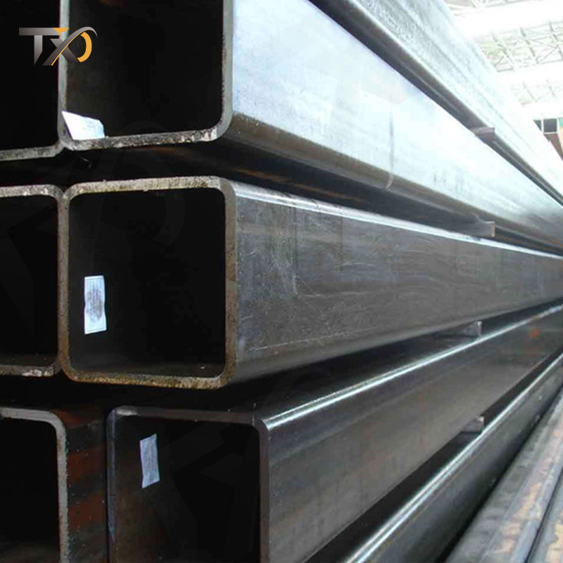 Hot-rolled Q235b Q195 Grade Low Carbon Black Square Hollow Section ...
