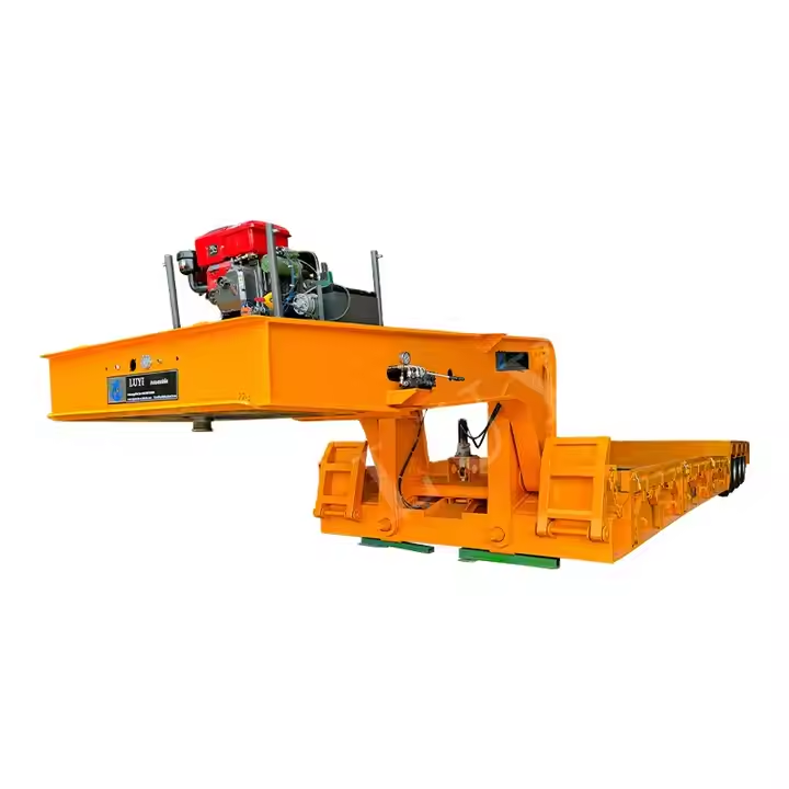 Heavy-duty 120-ton Container Chassis | Modular 4-axle 12-wheel Low-bed ...