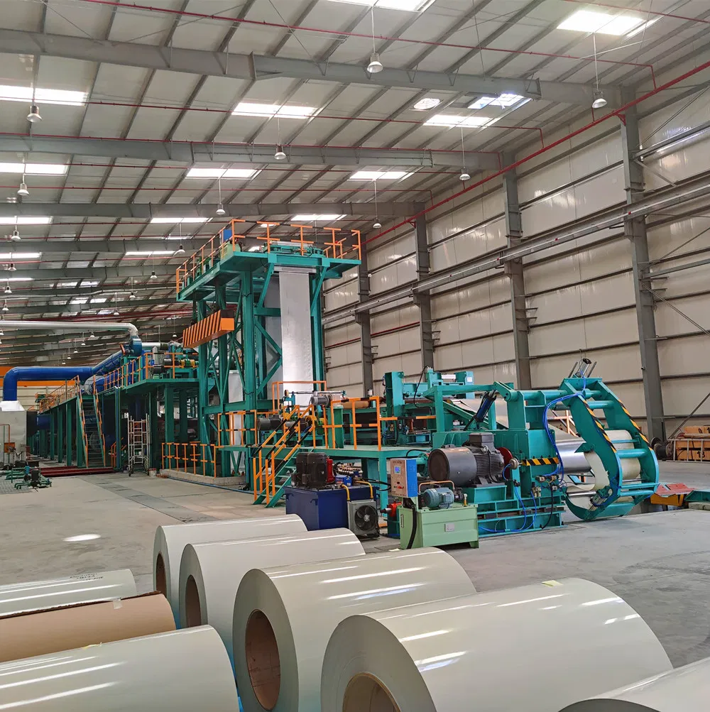 Ccl Continuous Color Coating Production Line for Galvanized Coils ...