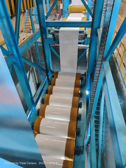 Continuous Color Coating Production Line for Galvanized Strip ...