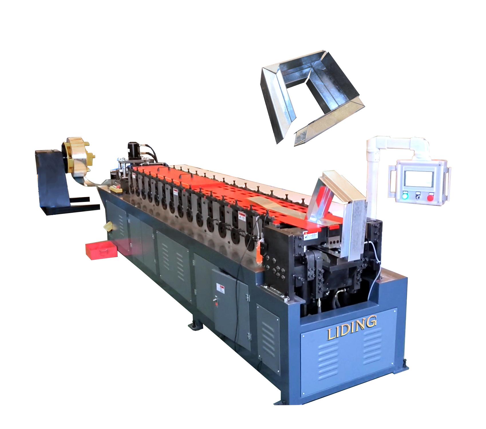 High - Performance Square Fire Damper Machine For Hvac Duct Systems