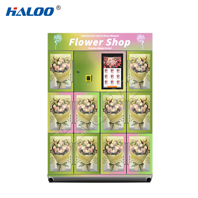 Haloo Vending Machine Hersteller Blumen Automatischer Frischblumen ...