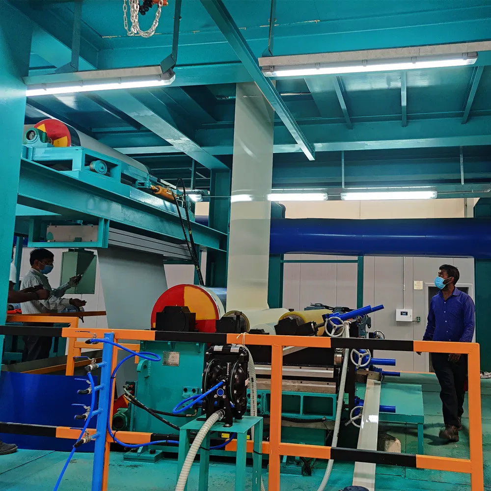 Color Coating Production Line for Galvanized Steel Coil/Cold Roll PPGI ...