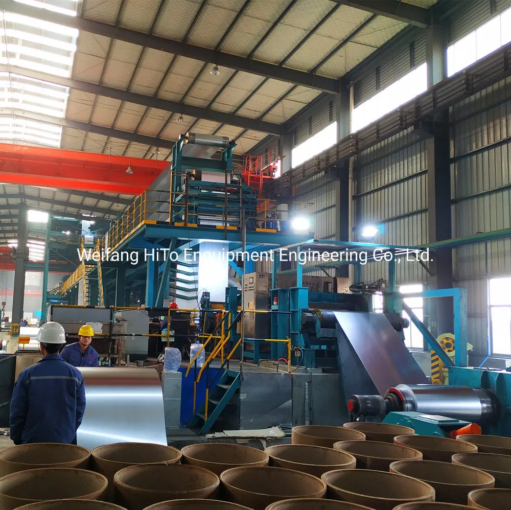 60000 Tons Continuous Hotdip Galvanizing Line for Gi/Gl - Galvanizing ...