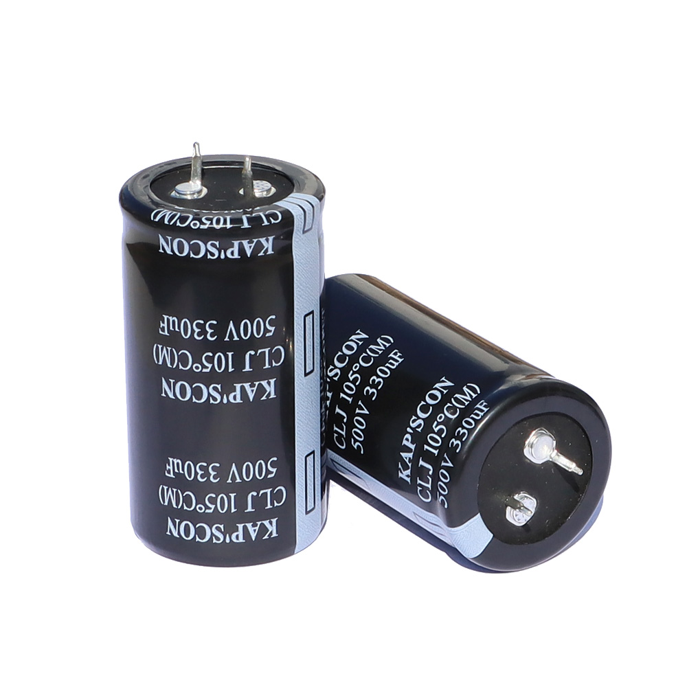 High Quality 500V 330uF Electrolytic Capacitor for Power Supplies ...