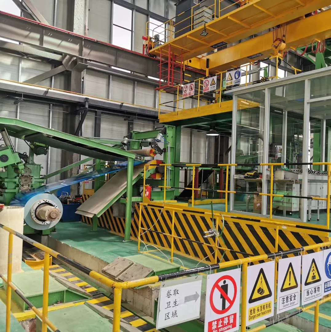 China Supplier Continuous Color Coating Production Line for Galvanized ...