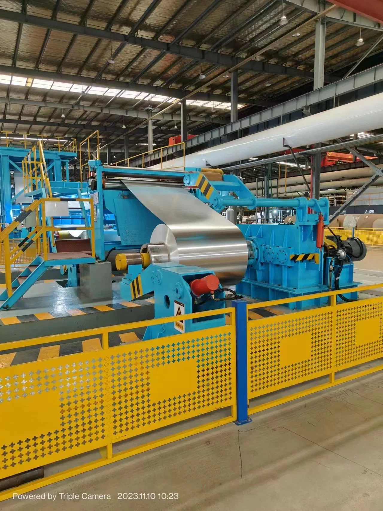 Color Coating Line Galvanized Steel Coil Cold Roll Steel Aluminum ...