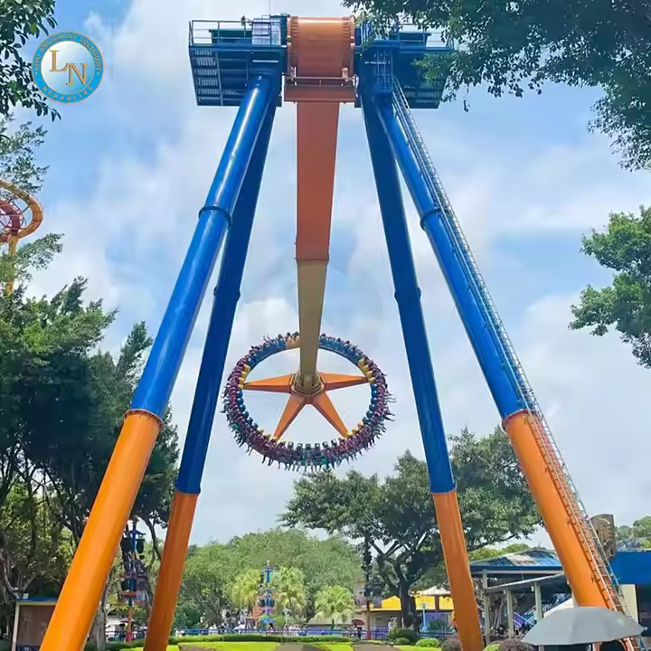 Fun Theme Park Attractions Big Pendulum / Meteor Hammer Adults ...