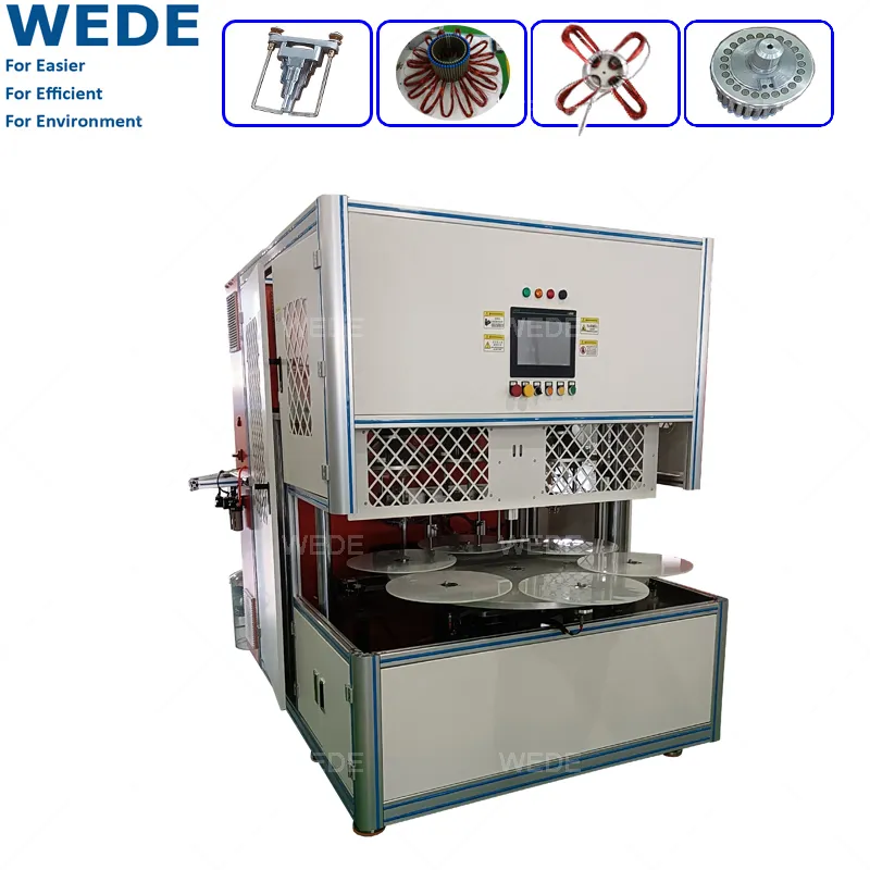 Stator Coils Winding Machine - 3 Phases Motor Coils Winding | WEDE