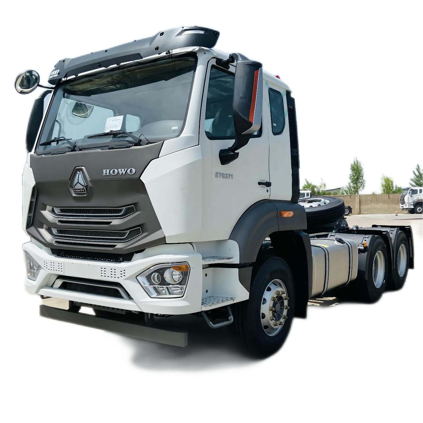 Sinotruk New Howo E7 6x4 Diesel Tractor Truck Euro 2 Emission Cheap Sale