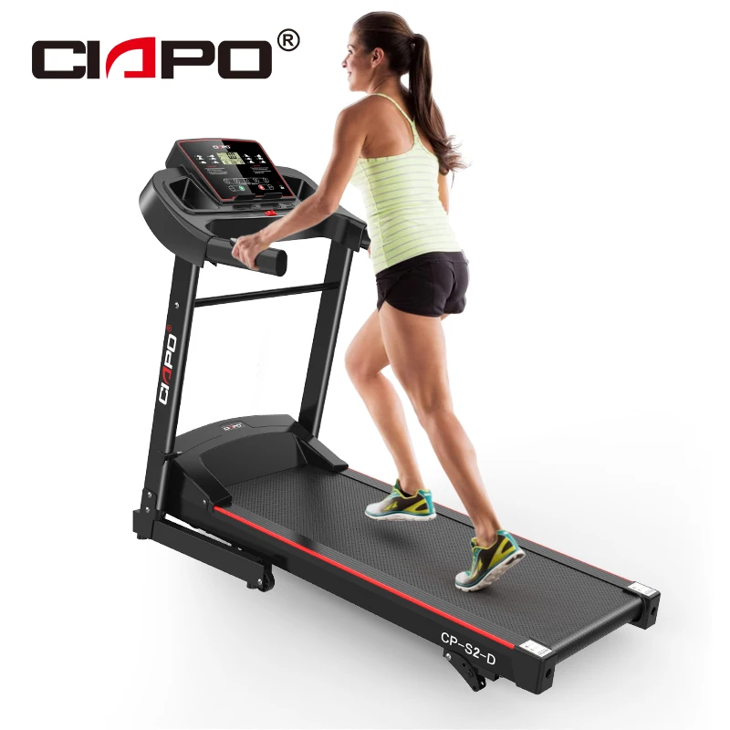 CIAPO S2-D Running Machine pliant tapis roulant de gymnase de gym de fitness maison motorisée ...