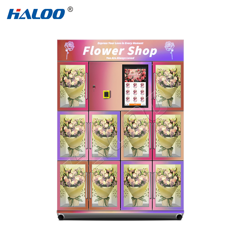 Haloo Vending Machine Manufacturer 21.5 Inches Smart Touch Screen 10 ...