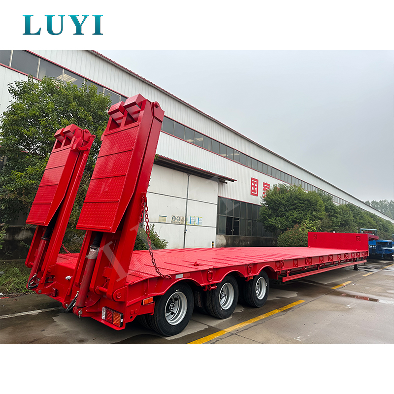 High-quality Heavy-duty Aluminum/steel Flatbed Semi-trailers With 3/4/5 ...