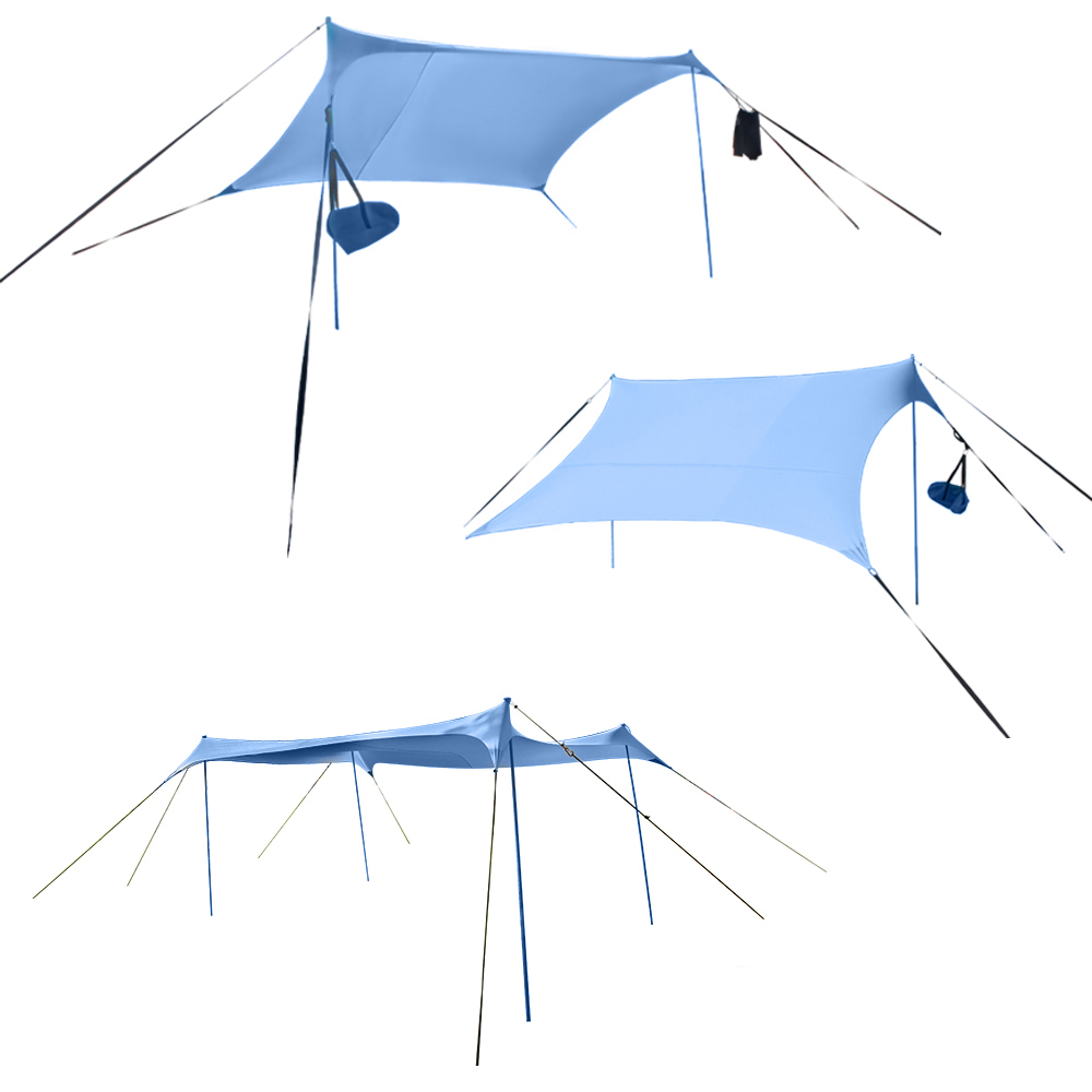 Sun Shelter Camping Tent For Beach Sunshade Canopy - Patent Design ...