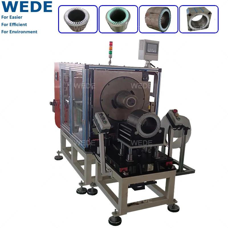 Elevator Motor Stator Paper Inserting Machine | WEDE