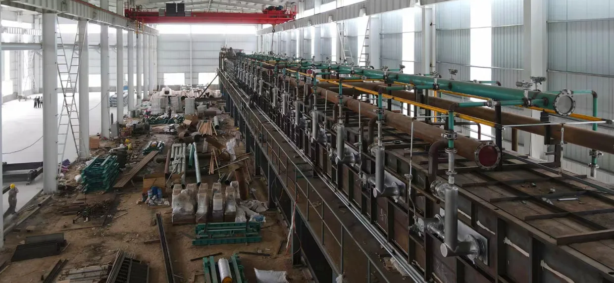 Línea de galvanización de Dip Hot Continute - Galvanizing y CGL