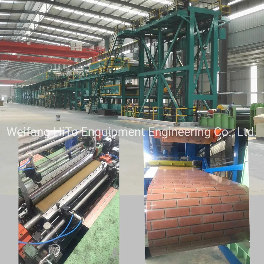 Continuous Prepaint Galvanised Coil Production Line 60000 Tons/Y ...