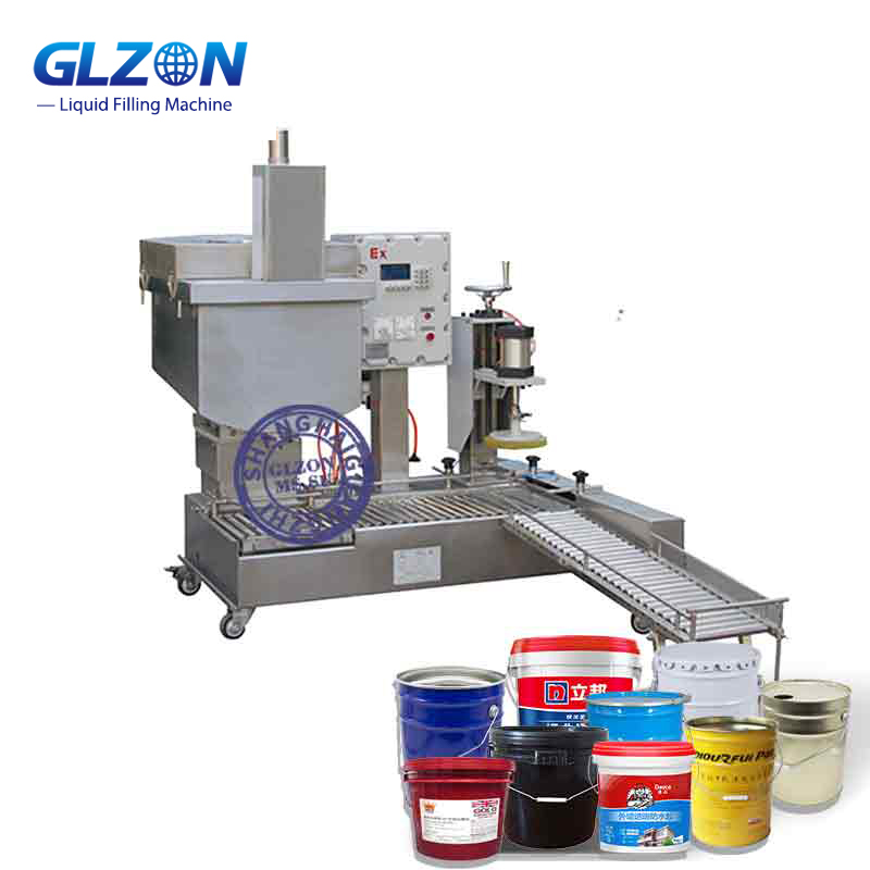 2 Nozzles Paint Filling Machine | GLZON