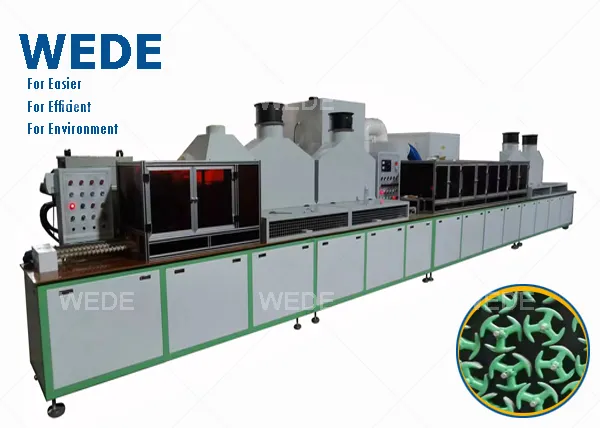 Epoxy Powder Coating Machine for Rotor - PLC Control | WEDE