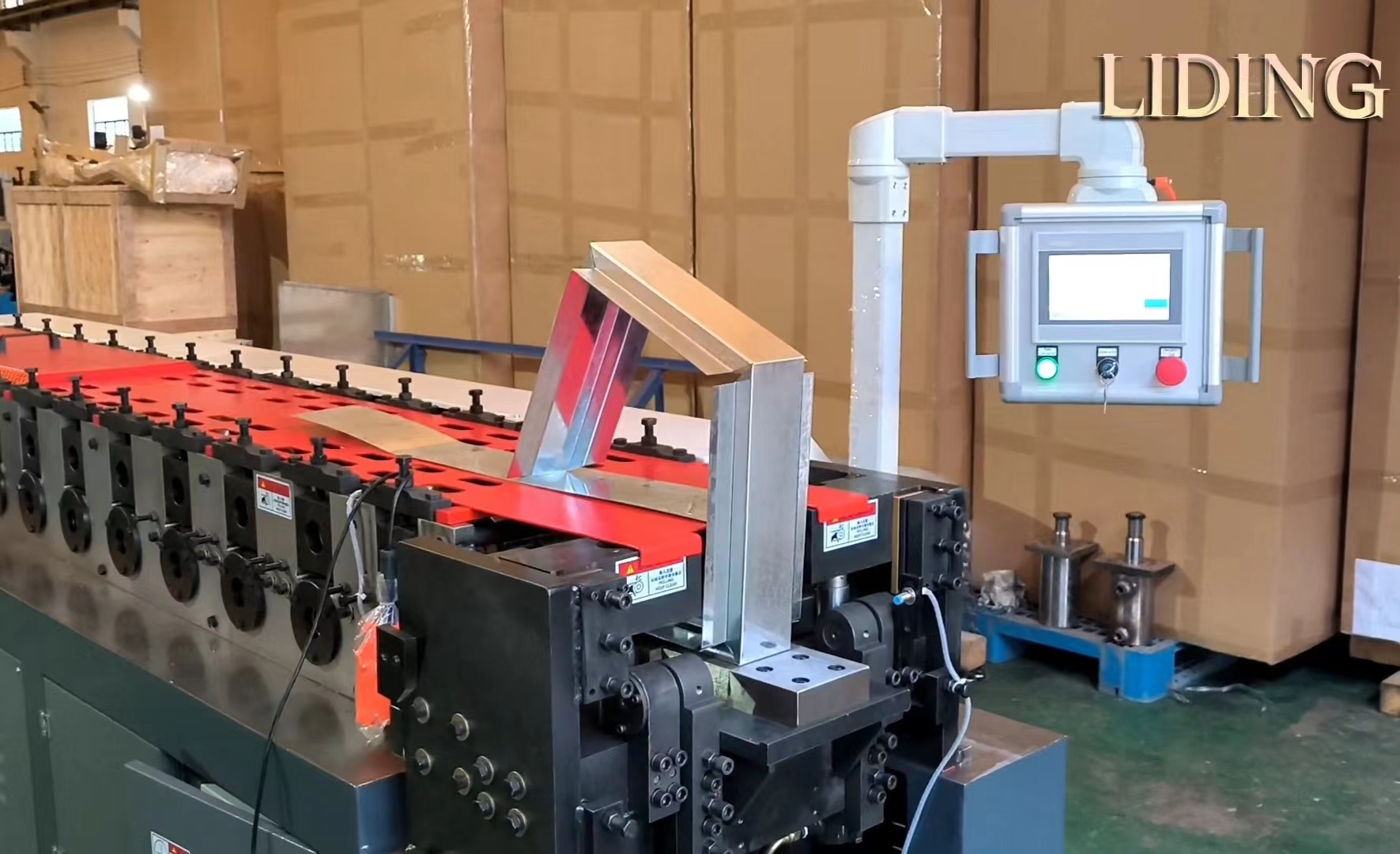 High - Performance Square Fire Damper Machine For Hvac Duct Systems