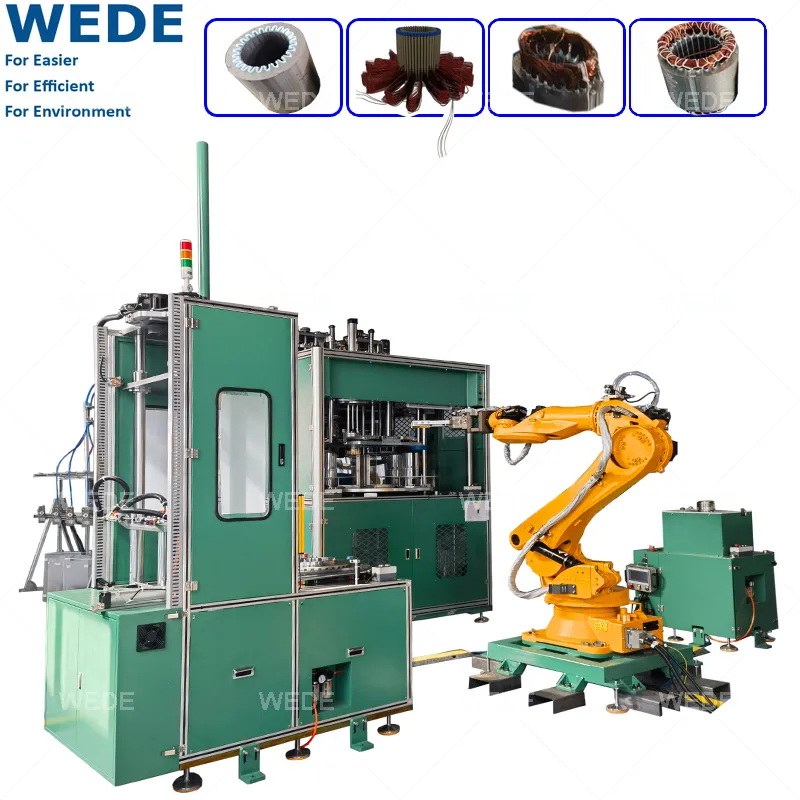 Automatic Coil Winding and Insulation Paper Insertion | WEDE