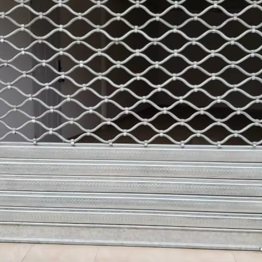 Steel Roller Shutter Door for Warehouses Vertical Opening Grill Shutter ...