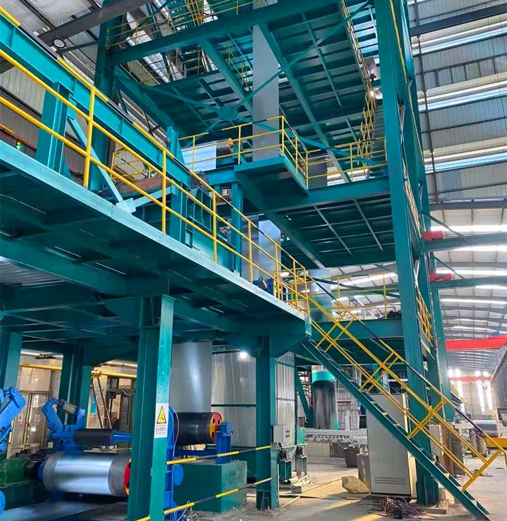 Continuous Hot- DIP Galvanizing Line for Produce Galvanized Coils ...