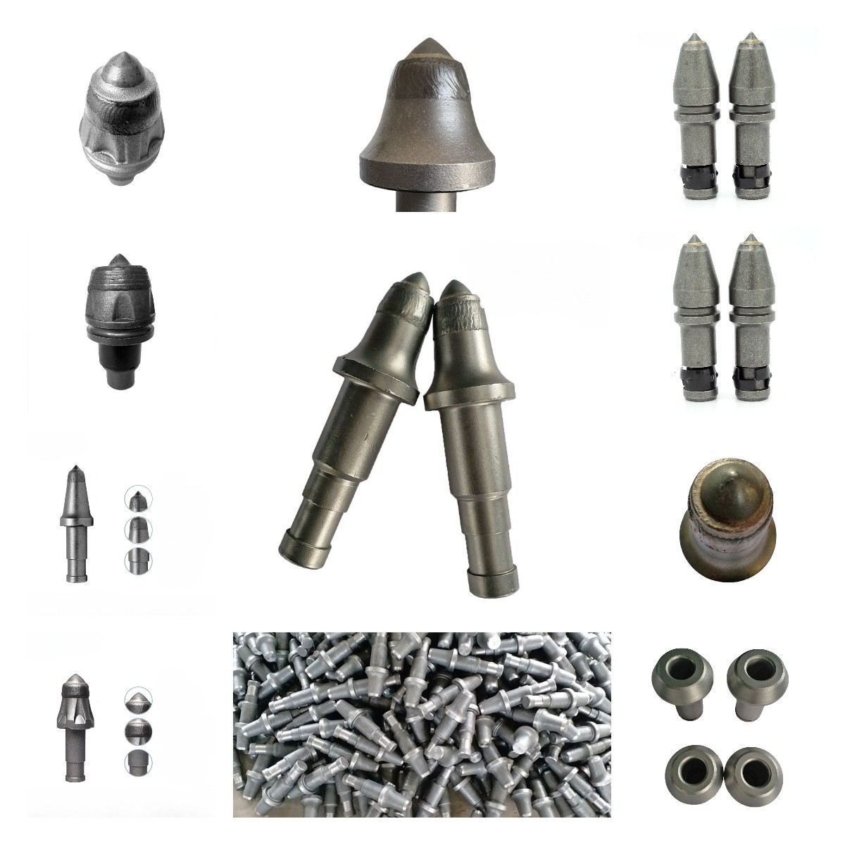 Auger Bucket Bits Teeth Tungsten Powder Carbide Rotary Mining ...