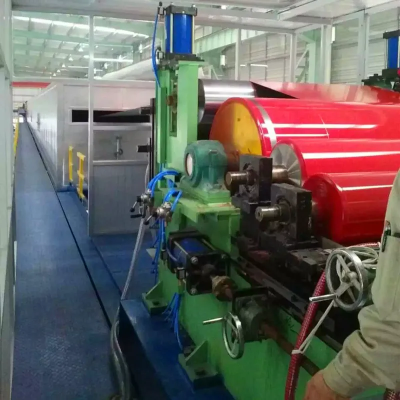 Color Coating Line Galvanized Steel Coil Cold Roll Steel Aluminum ...