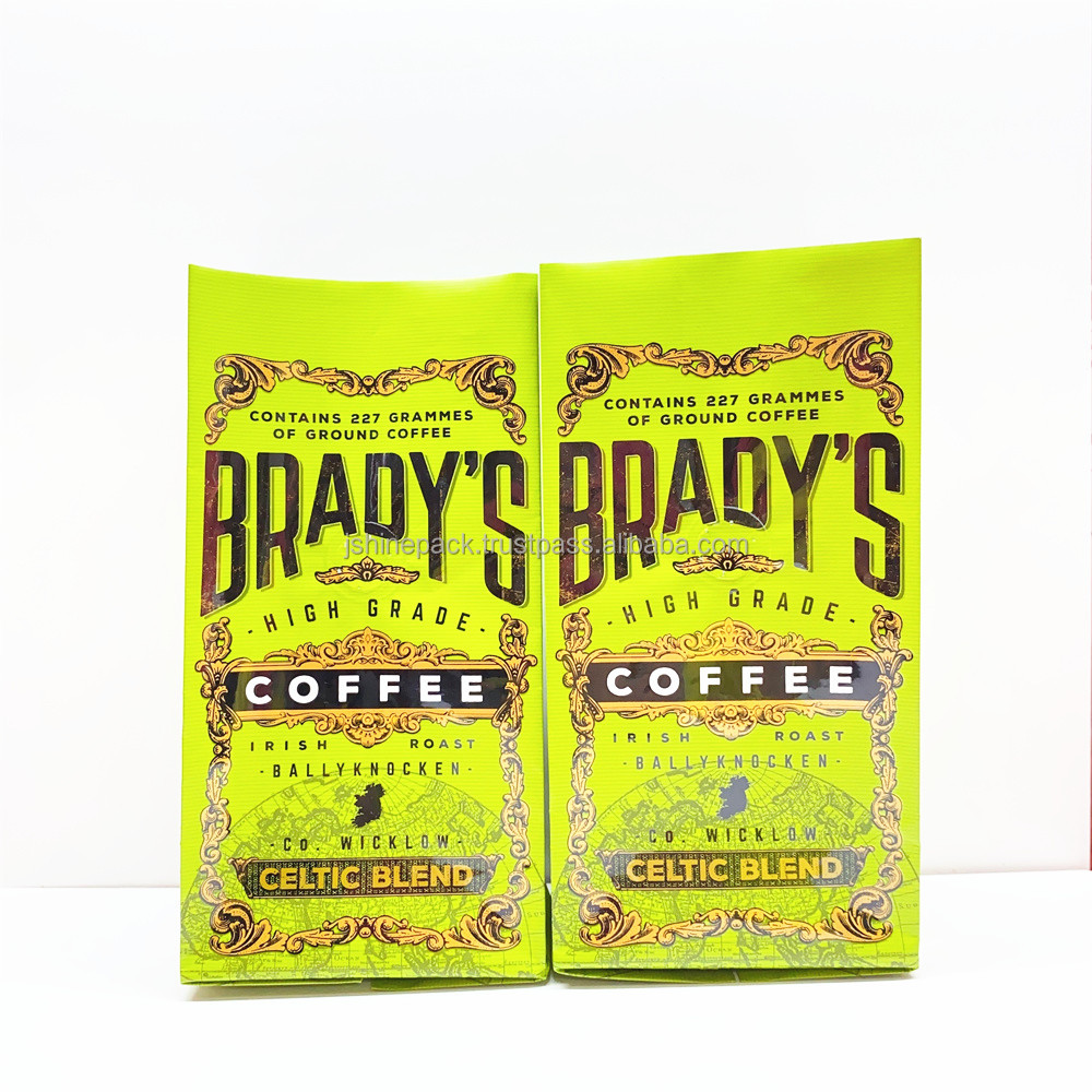 Custom Logo Aluminum Foil Lined Moisture-proof Resealable Laminated ...