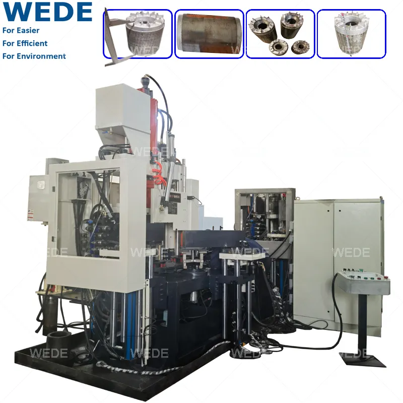 Rotary Rotor Casting Machine - Aluminum Injection Machine | WEDE