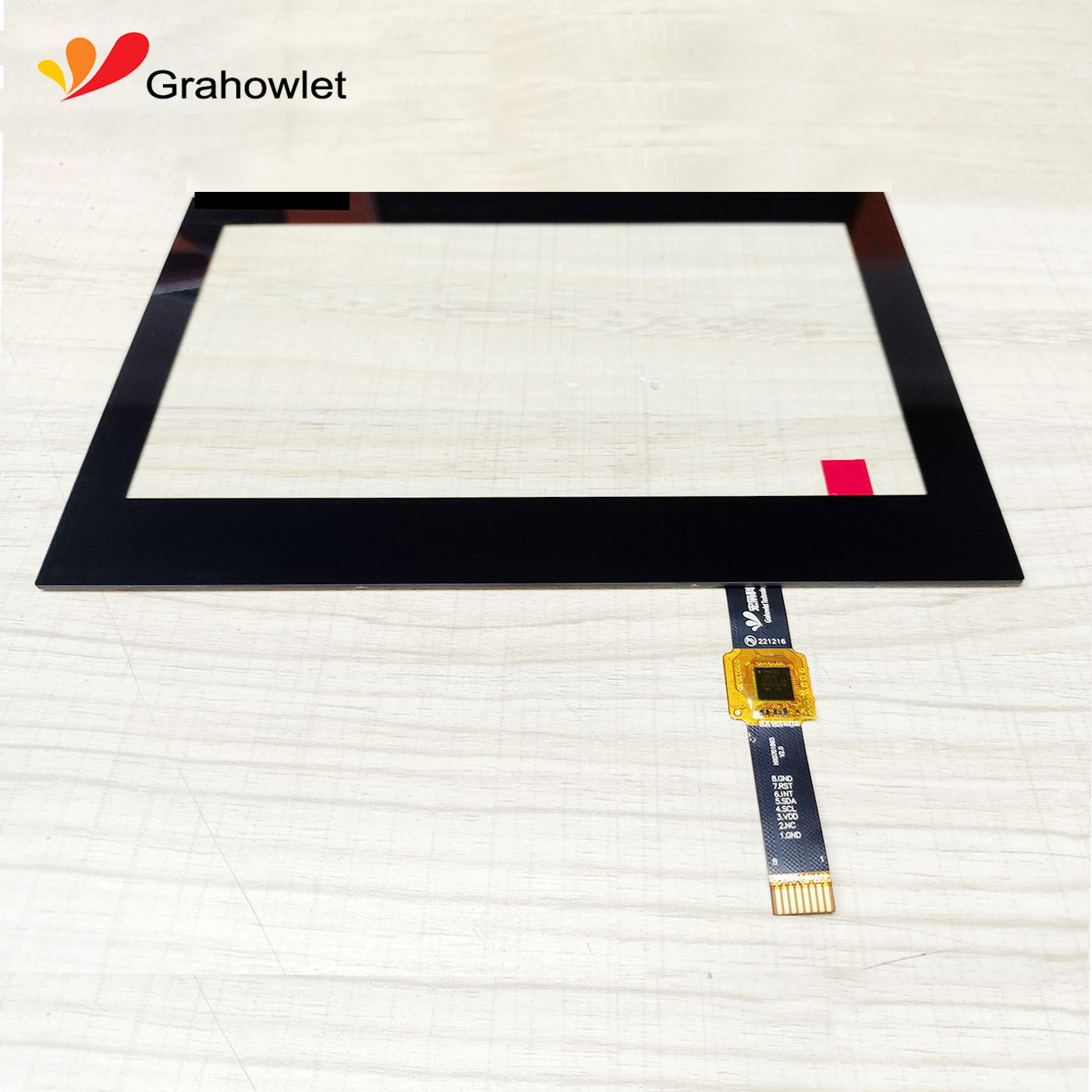 Hx0701865-pcap Touch Glass 7 Inch Iic/usb Touch Panel