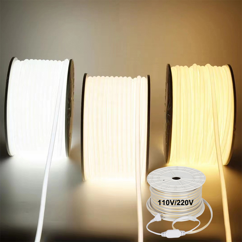 Waterproof IP65 LED Strip Light - Flexible Tape 3000k 4000k 6000k Cob ...