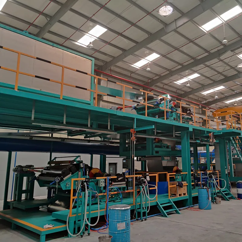 Color Coating Line Galvanized Steel Coil Cold Roll Steel Aluminum ...